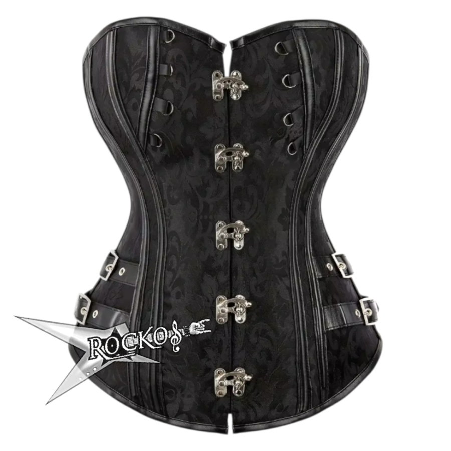 STRAPLESS CORSET WITH VINTAGE HOOK HASP - Rockos Online Store